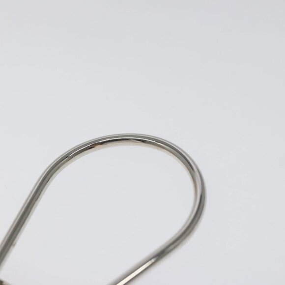 Prada | Jewelry | Prada Key Ring Metal Black Silver M73 Auth Am7978 ...